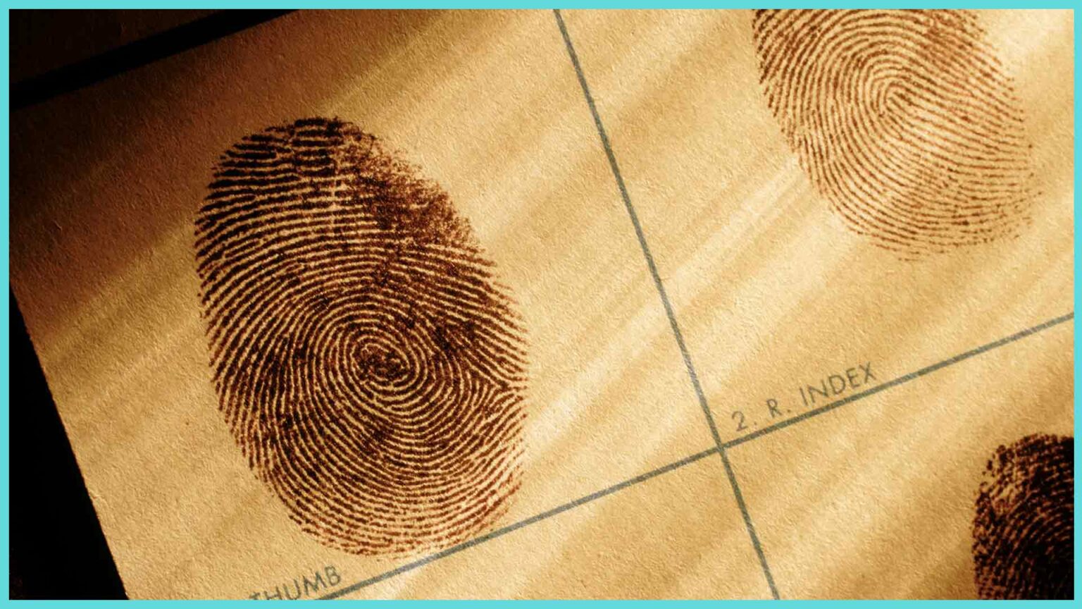 Basics of FBI fingerprinting - A Fingerprints